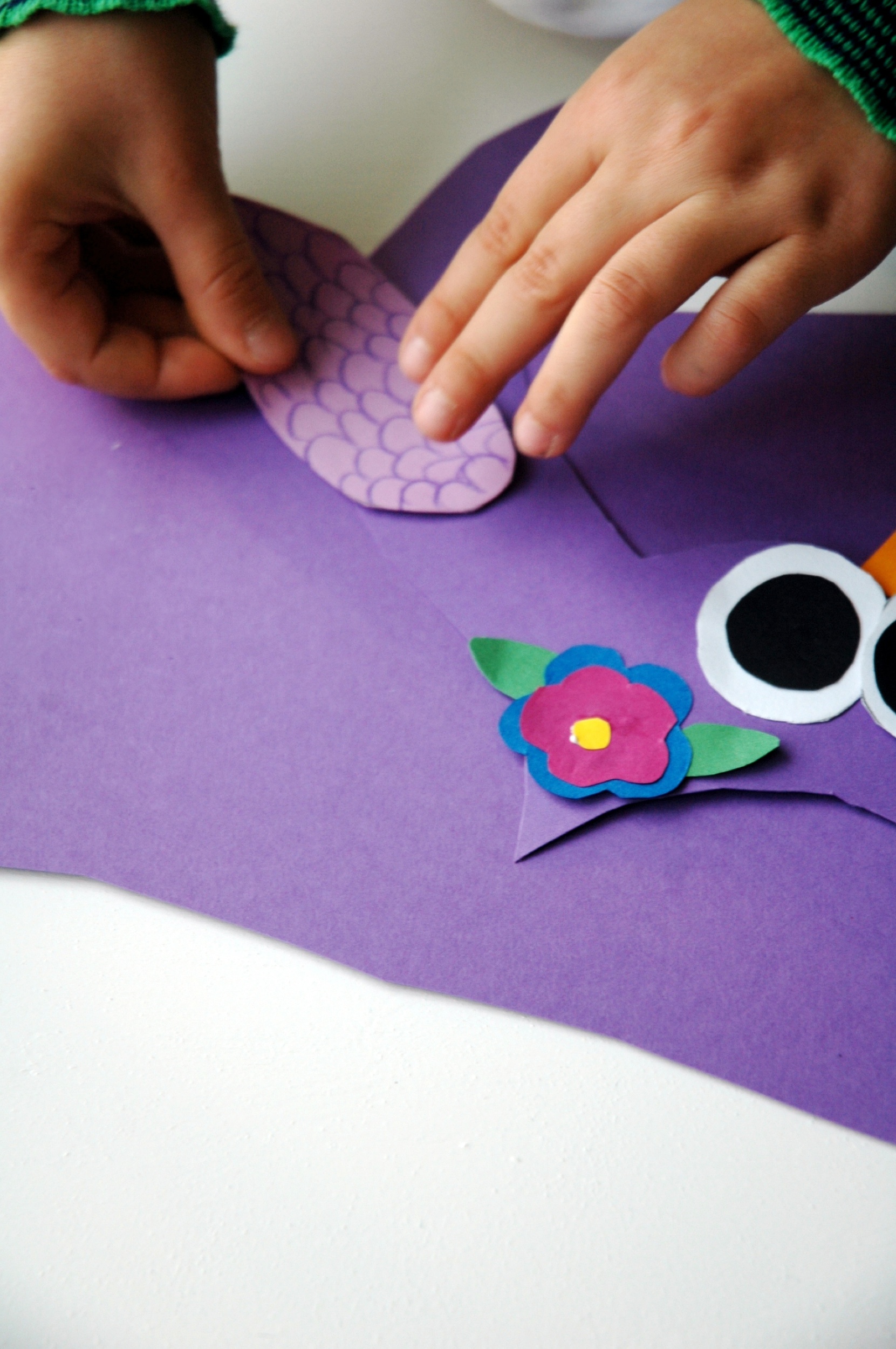 DIY Bastelanleitung Laterne Eule - Laterne aus Papier selbst basteln